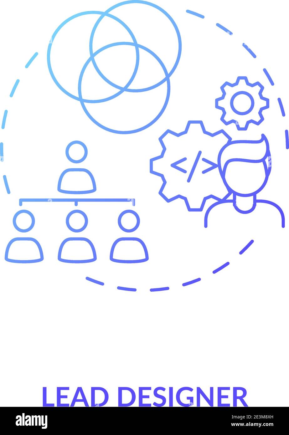 Lead designer concept icon Stock Vector Image & Art - Alamy