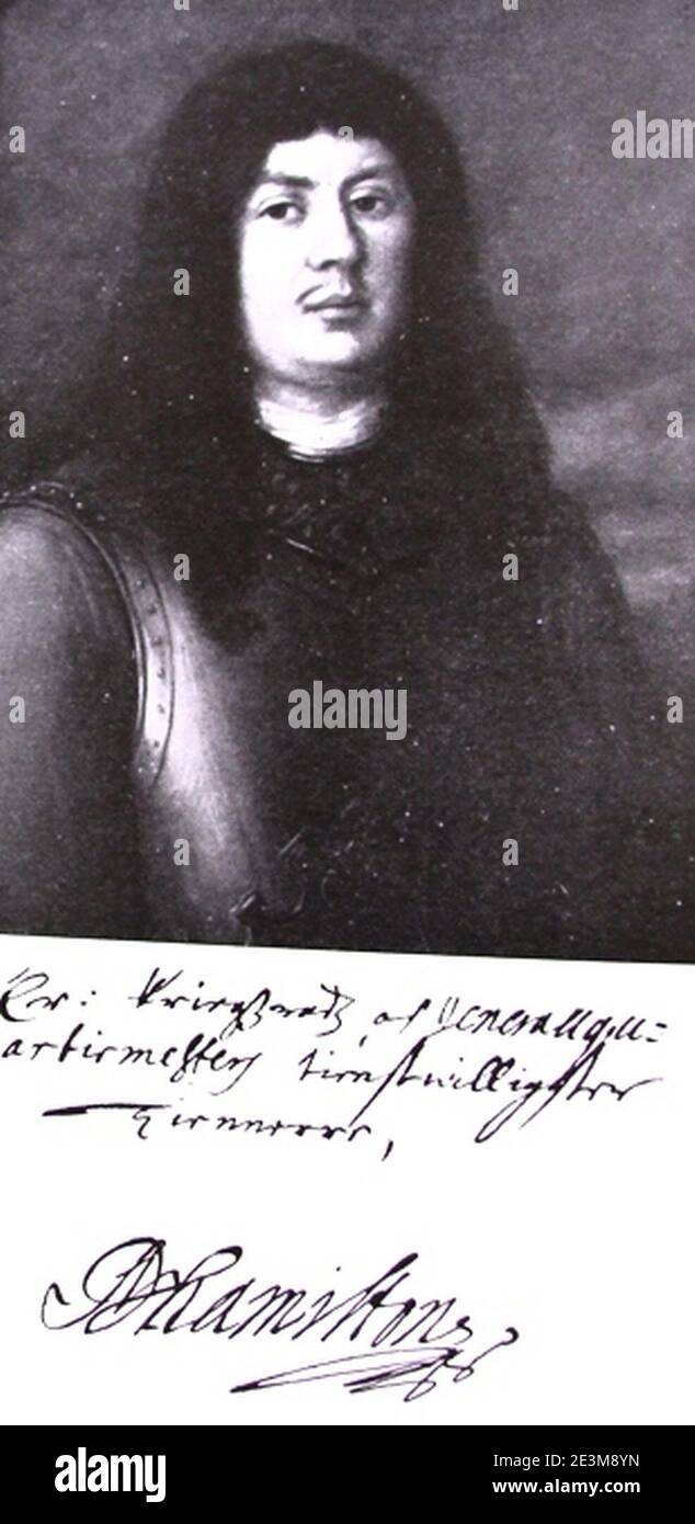 Malcolm Hamilton af Hageby circa 1660 Stock Photo - Alamy