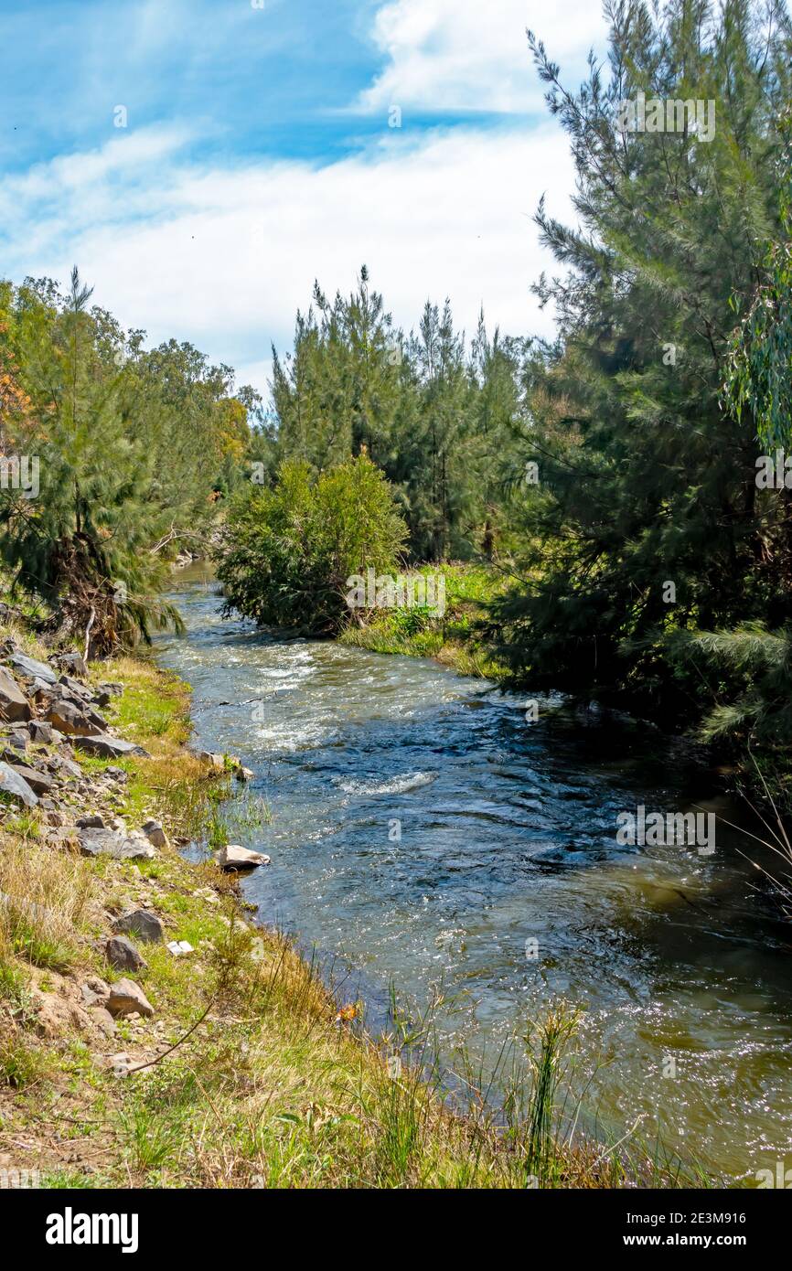 Peel River, Nundle Australia Stock Photo - Alamy