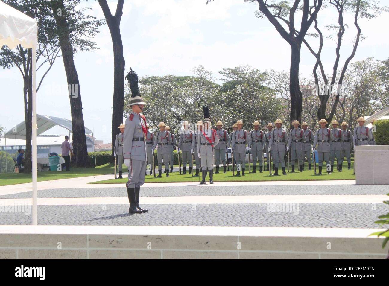 Manila American Cemetery Historical uniforms Philippine Army Stock ...