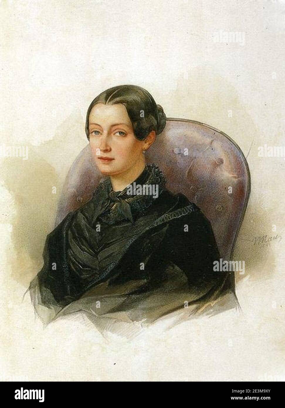 Maria Benckendorff by V.Hau Stock Photo - Alamy