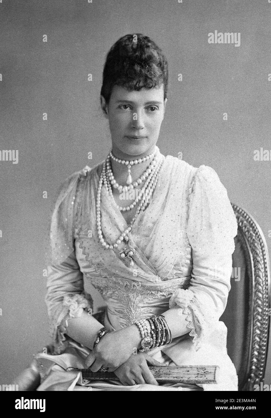 Maria Feodorovna of Russia 1890 Stock Photo - Alamy