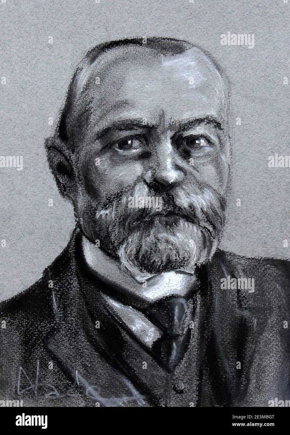 Marcel Baudouin Portrait Stock Photo - Alamy
