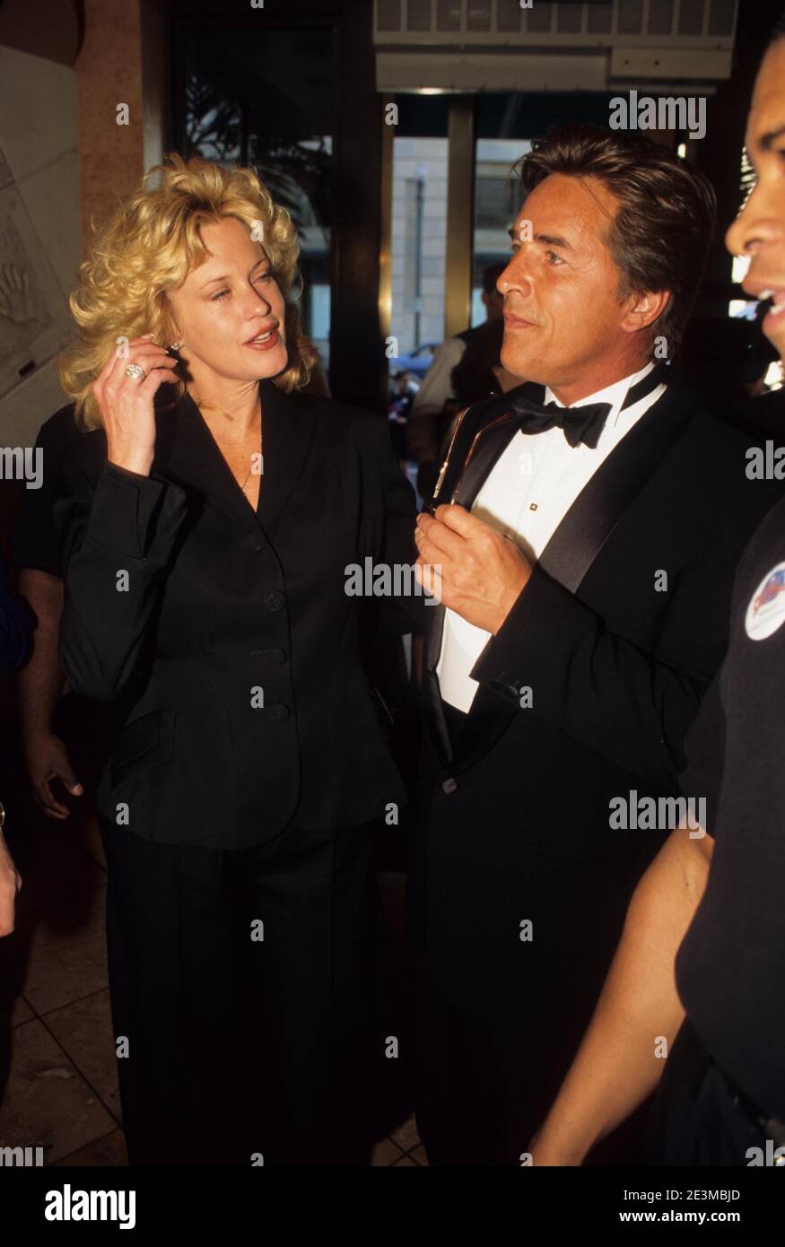 DON JOHNSON with Melanie GriffithGriffith host Planet Hollywood ...