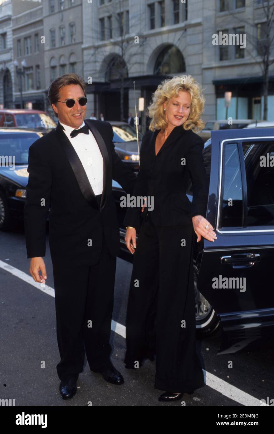 DON JOHNSON with Melanie GriffithGriffith host Planet Hollywood ...