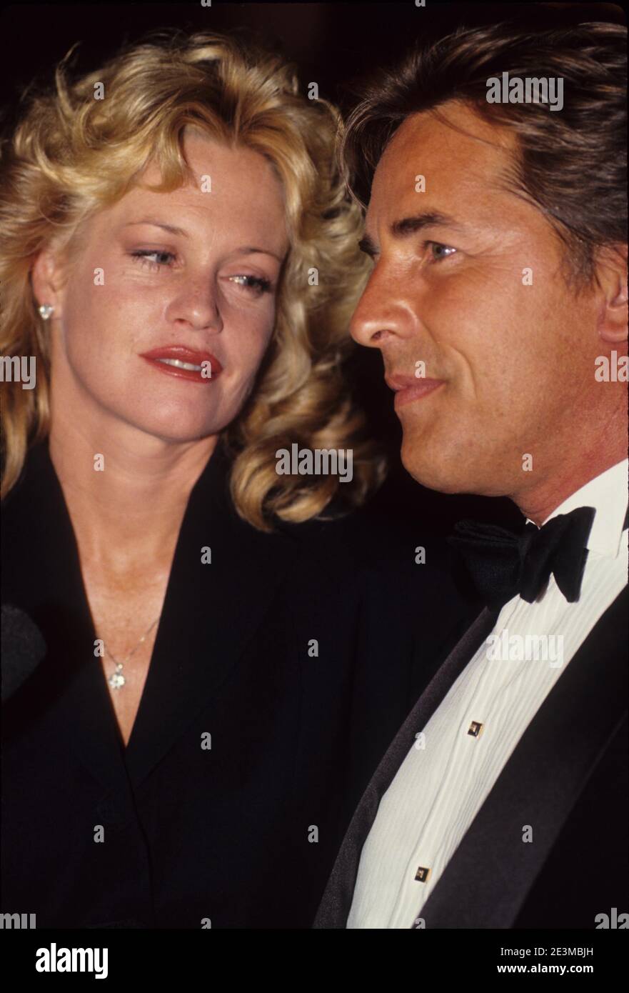 DON JOHNSON with Melanie GriffithGriffith host Planet Hollywood ...