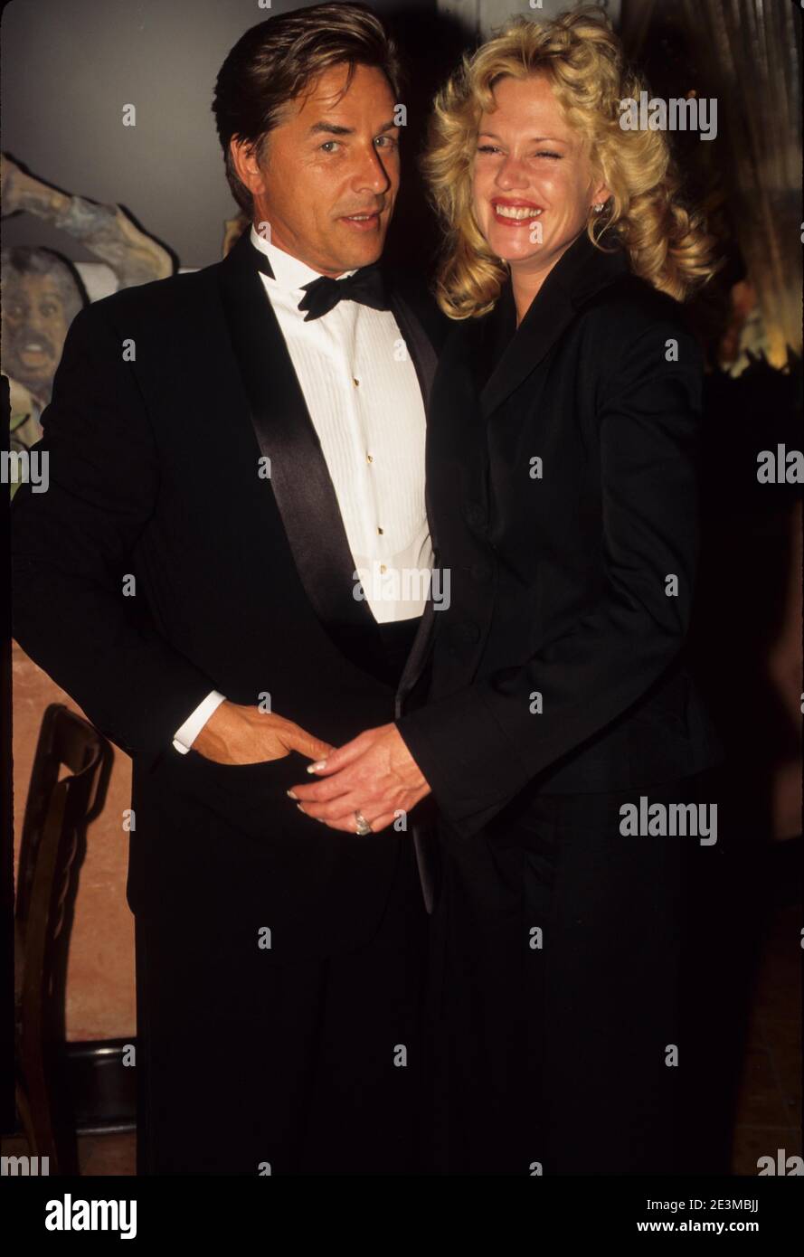DON JOHNSON with Melanie GriffithGriffith host Planet Hollywood ...