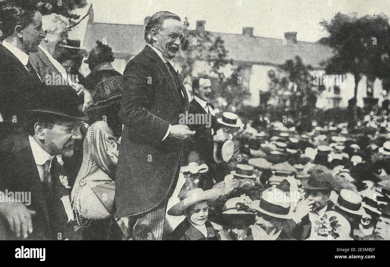 The Right Honourable David Lloyd George during World War I Stock Photo ...