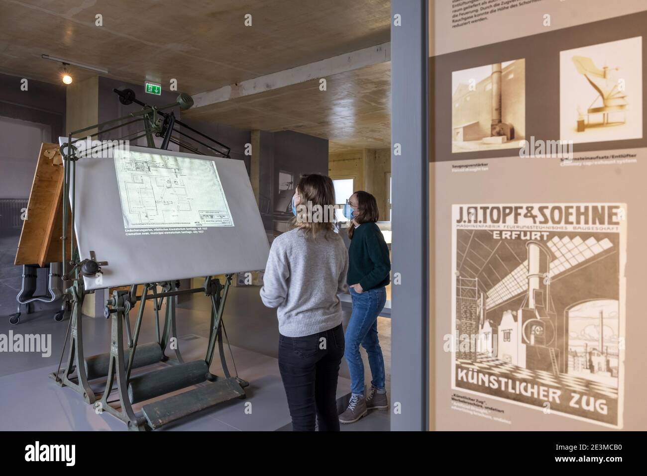 Erfurt, Germany. 15th Jan, 2021. The permanent exhibition "Technicians ...