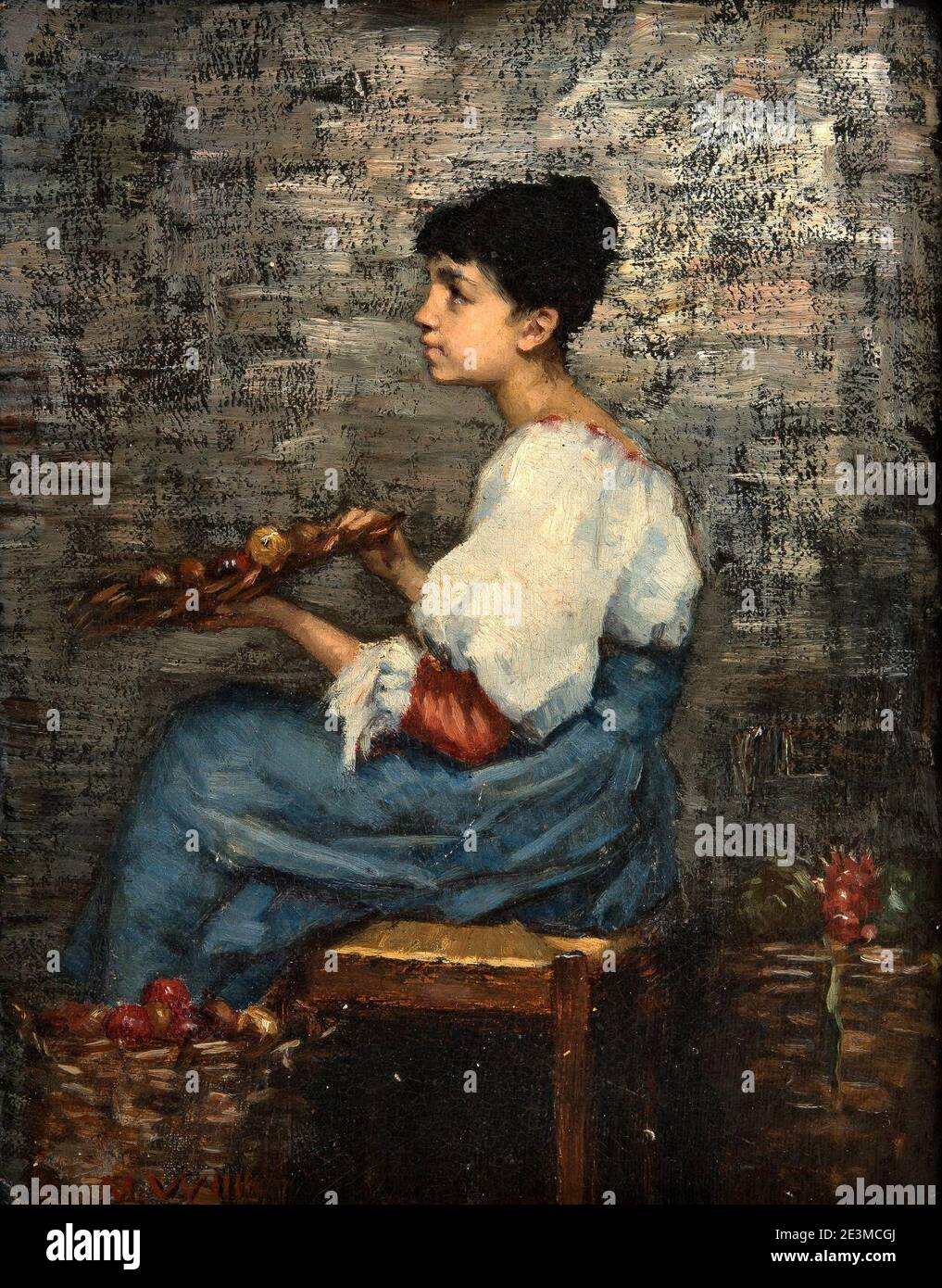 Maria Wiik - Fruit Seller Stock Photo - Alamy