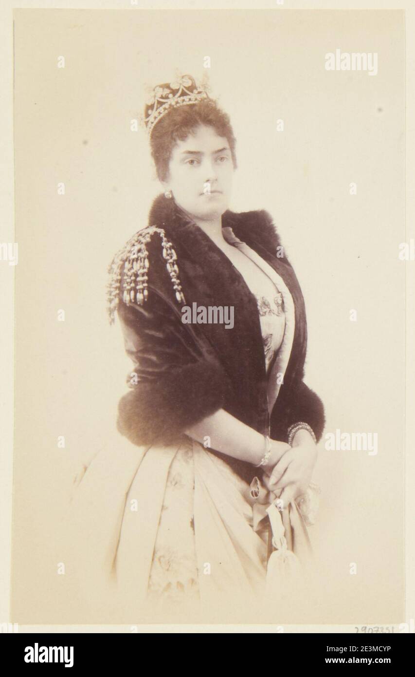 Maria Letizia Bonaparte - Duchessa d'Aosta Stock Photo - Alamy