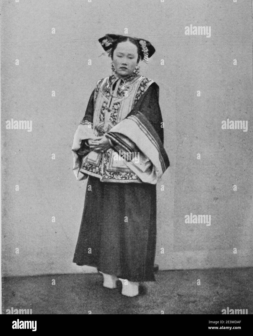 Manchu Tartar Lady Stock Photo - Alamy