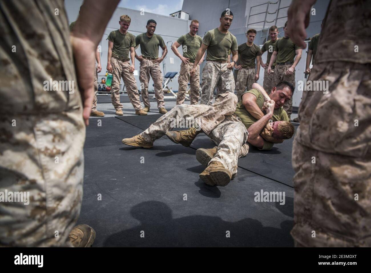 Marine Corps Martial Arts Program (27836878052 Stock Photo - Alamy