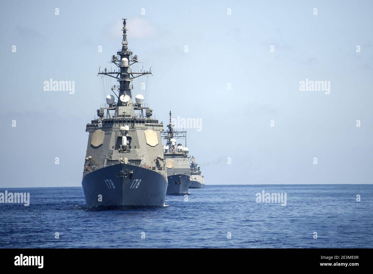 Line astern hi-res stock photography and images - Alamy