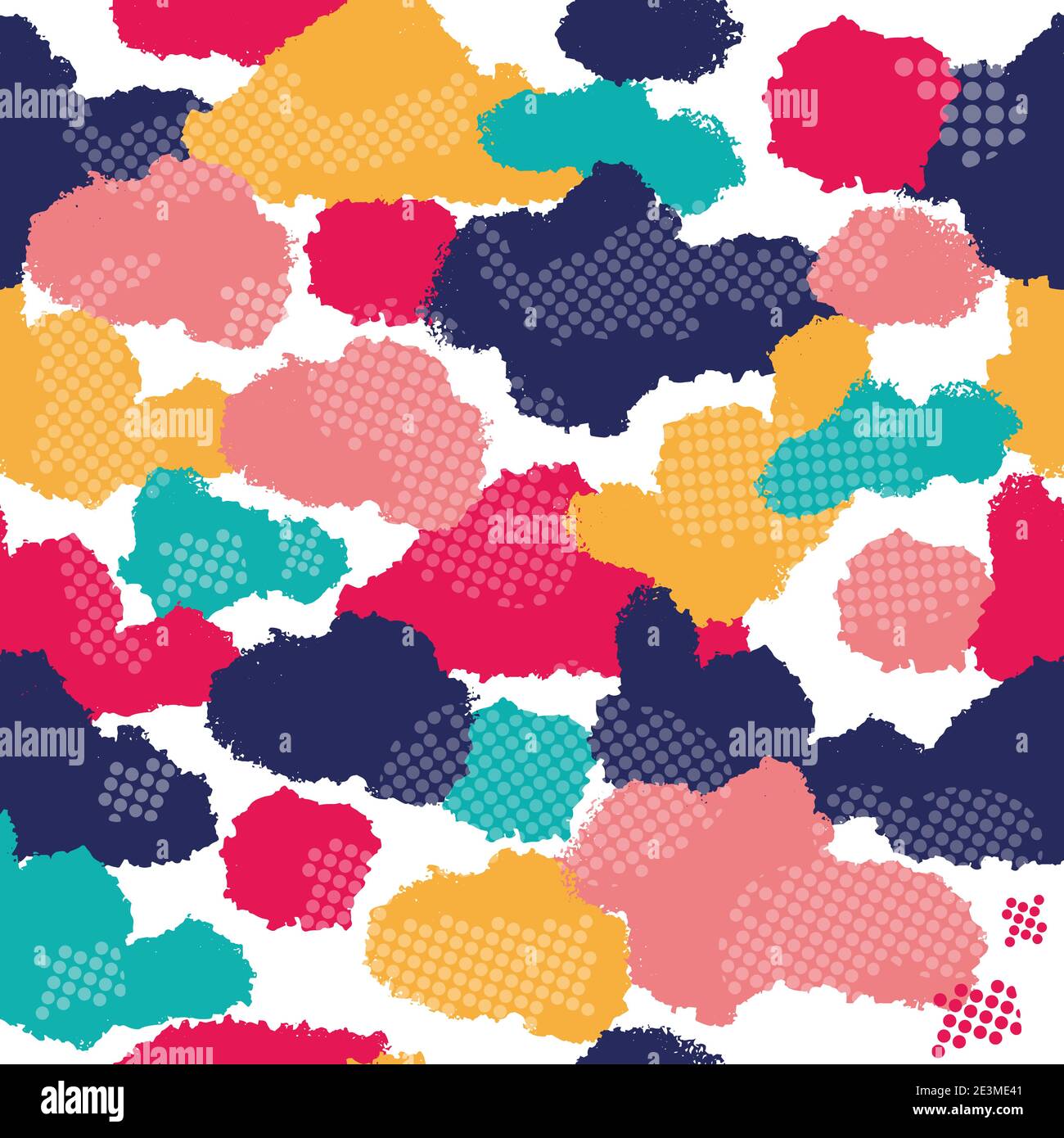 Seamless camouflage pattern. Repeating digital dotted camo military ...