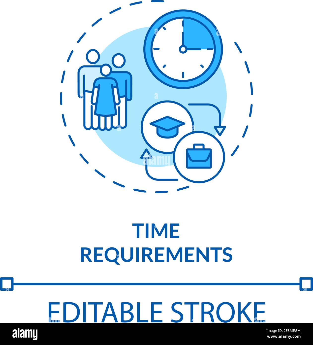 Training requirements Stock Vector Images - Alamy