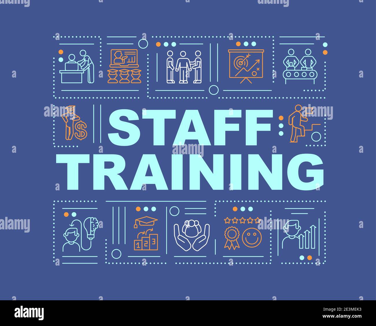 Staff training word concepts banner Stock Vector Image & Art - Alamy
