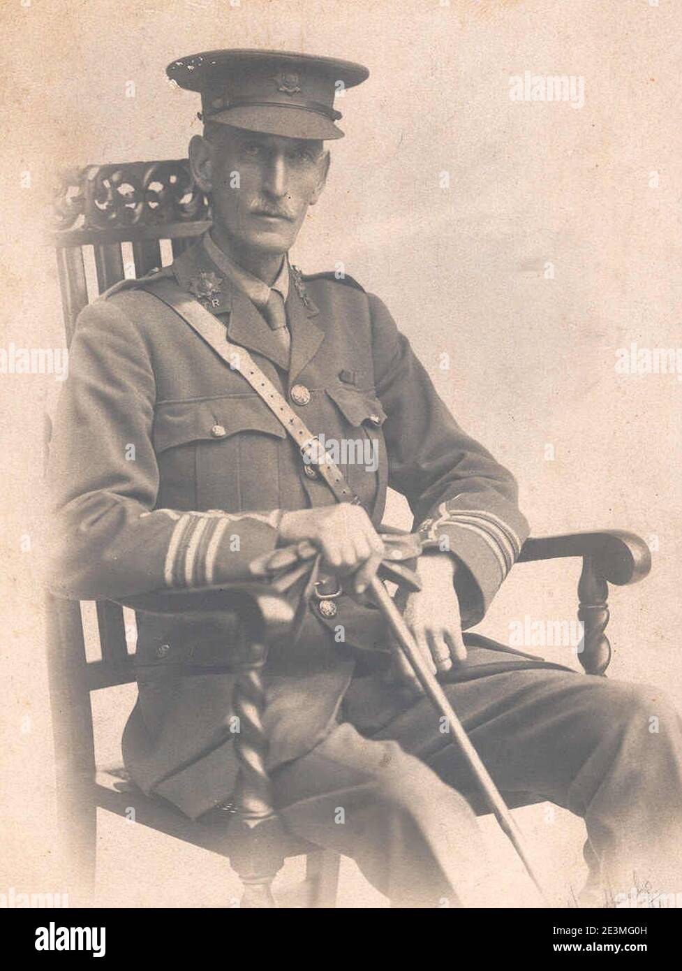 Major Walter Pearson Elliott c1914 Stock Photo - Alamy