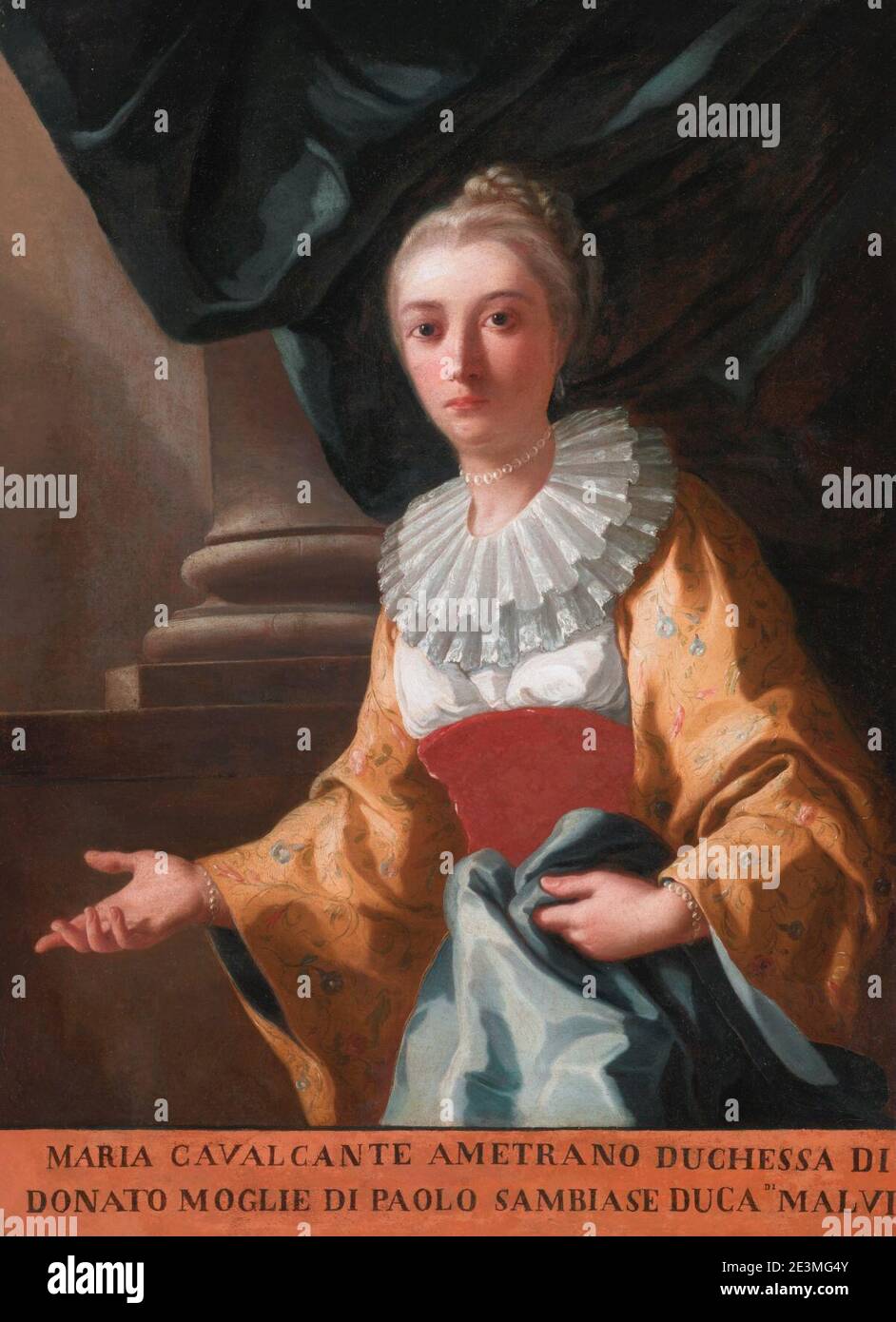 Maria Cavalcanti Ametrano, by Domenico Mondo Stock Photo - Alamy