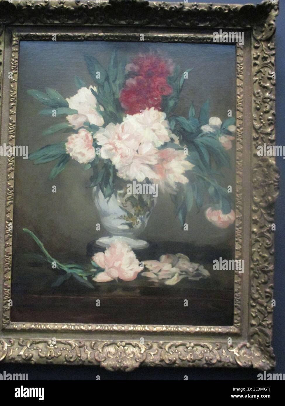 Manet Bouquet de pivoines Stock Photo - Alamy