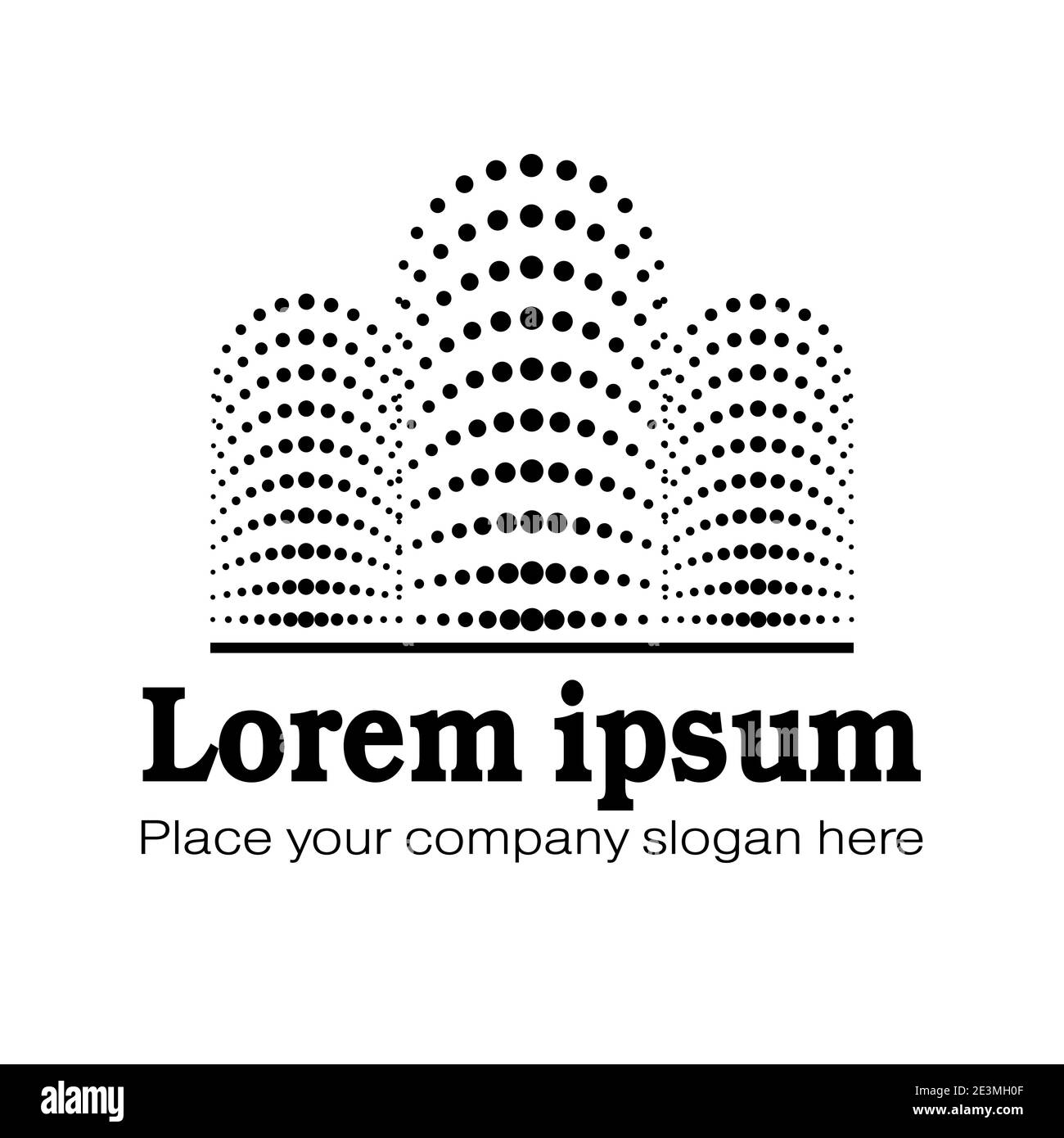 Black spotted crown Stock Vector Images - Alamy