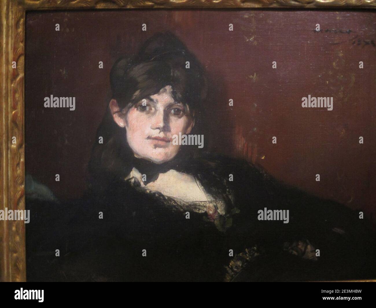 Manet Berthe Morisot Stock Photo - Alamy