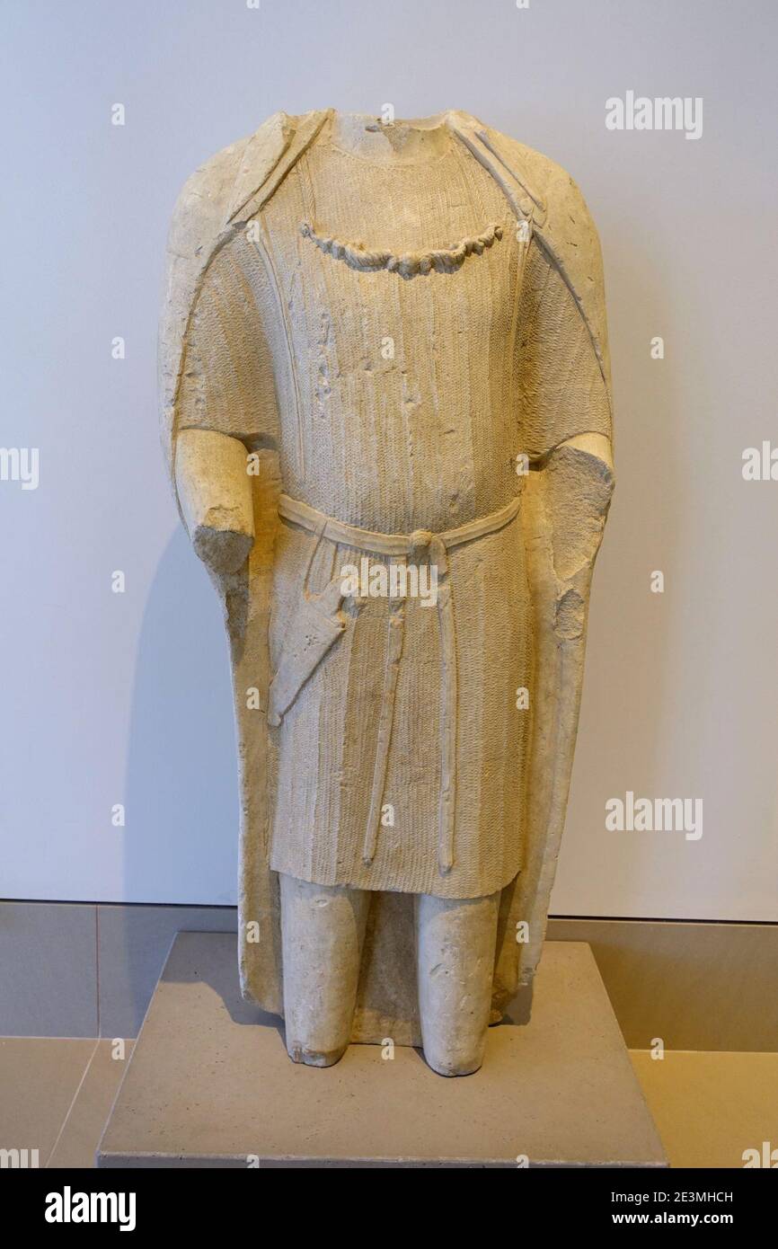 Male warrior with a cloak, Cyprus, Hellenistic period, 325-50 BC ...