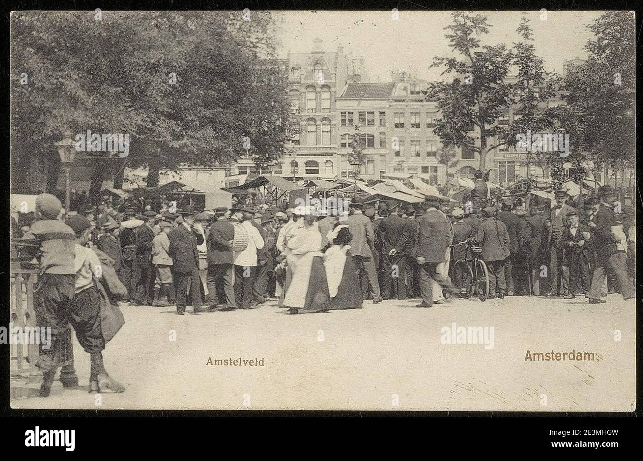 Markt op het Amstelveld Stock Photo - Alamy