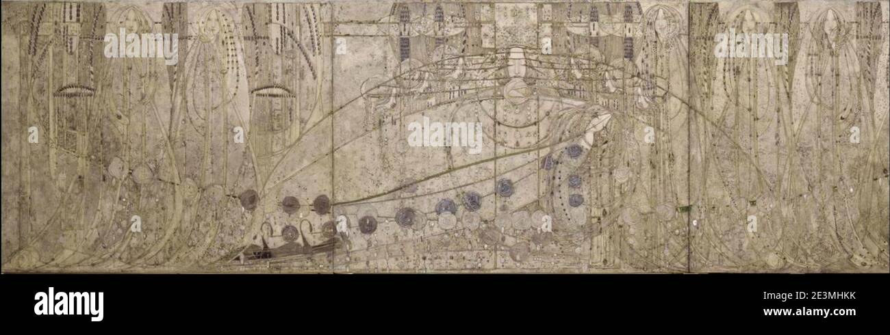 Margaret Macdonald Mackintosh Seven Princesses-MAK Stock Photo - Alamy