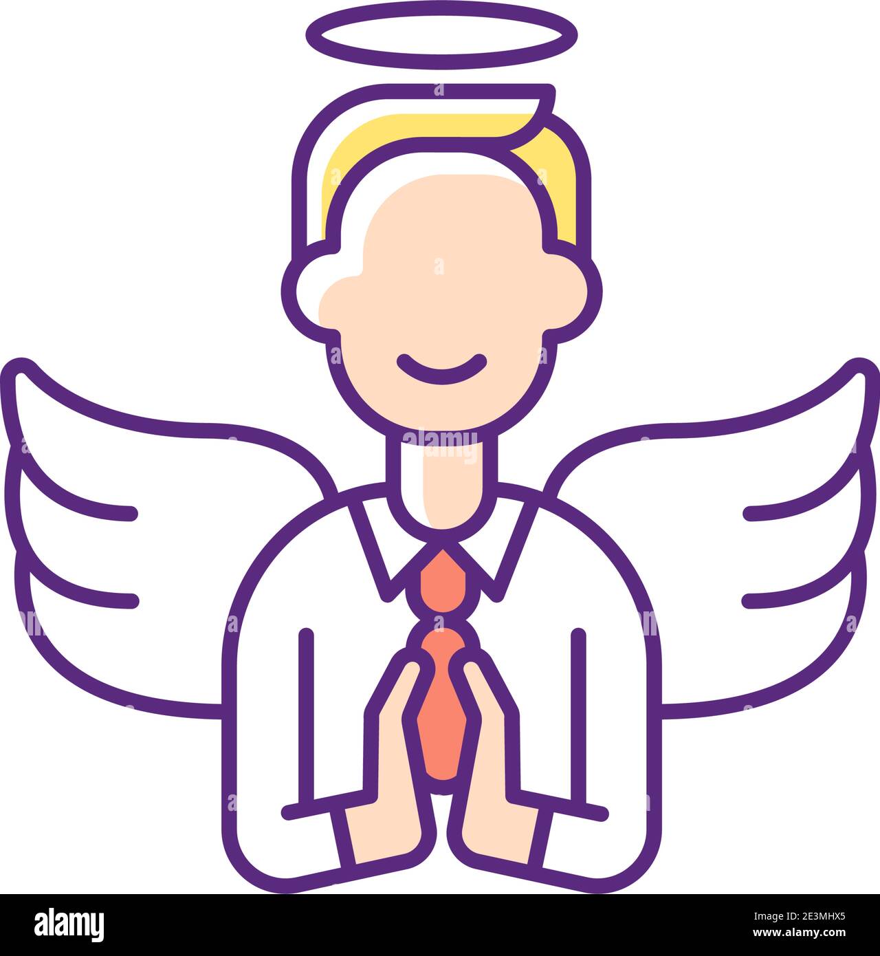 Humility RGB color icon Stock Vector Image & Art - Alamy