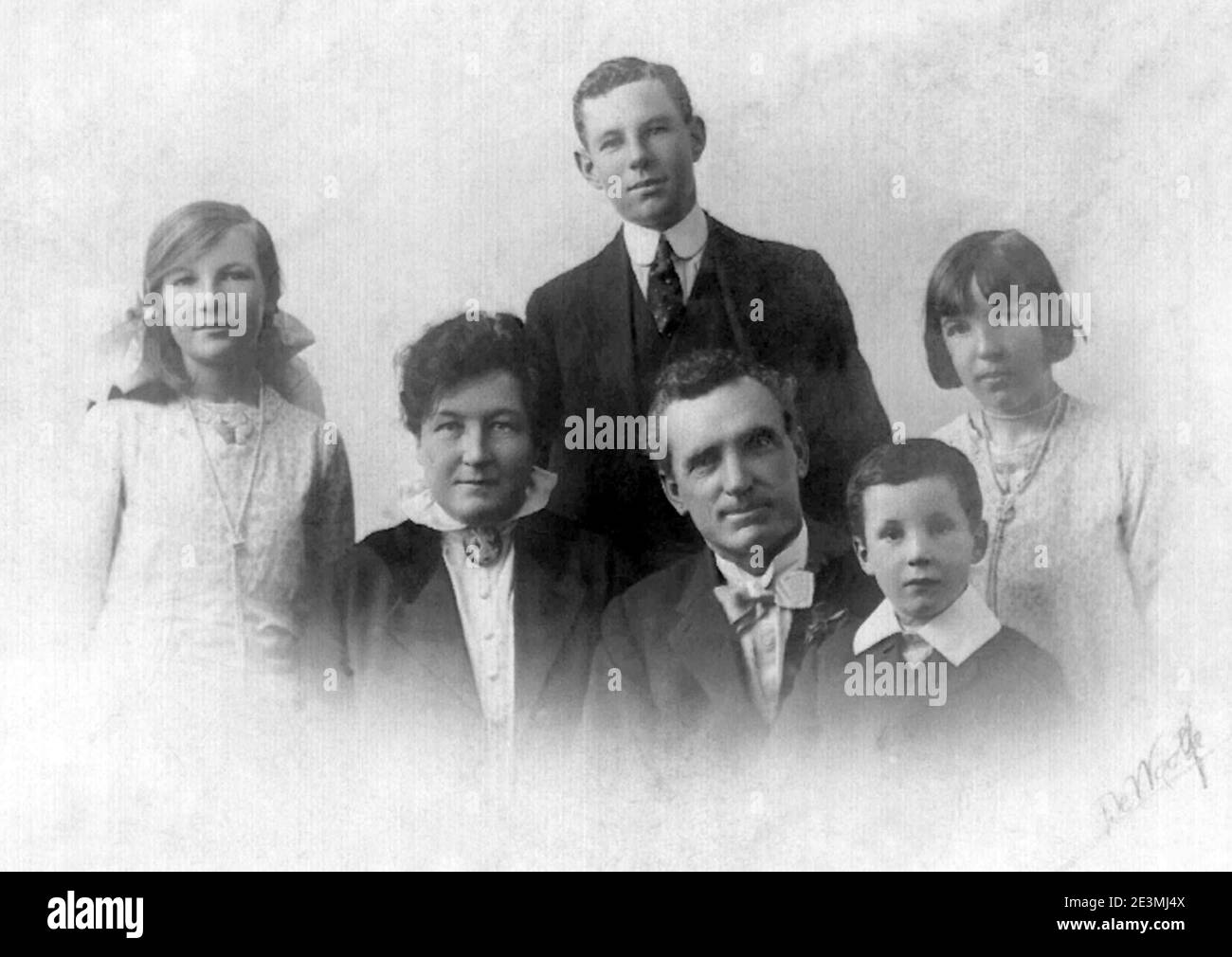 Mark Foy and his family circa 1915 Stock Photo - Alamy