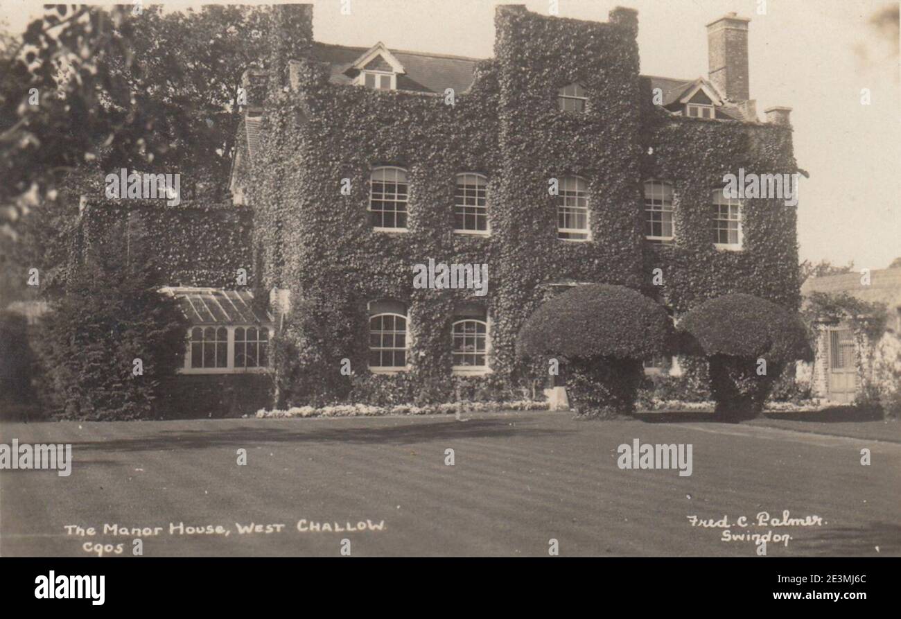 Manor Farm West Challow circa 1900 Stock Photo - Alamy