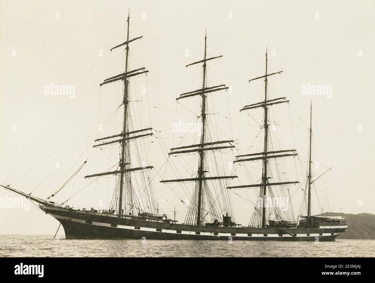 Marion Josiah at anchor Stock Photo - Alamy