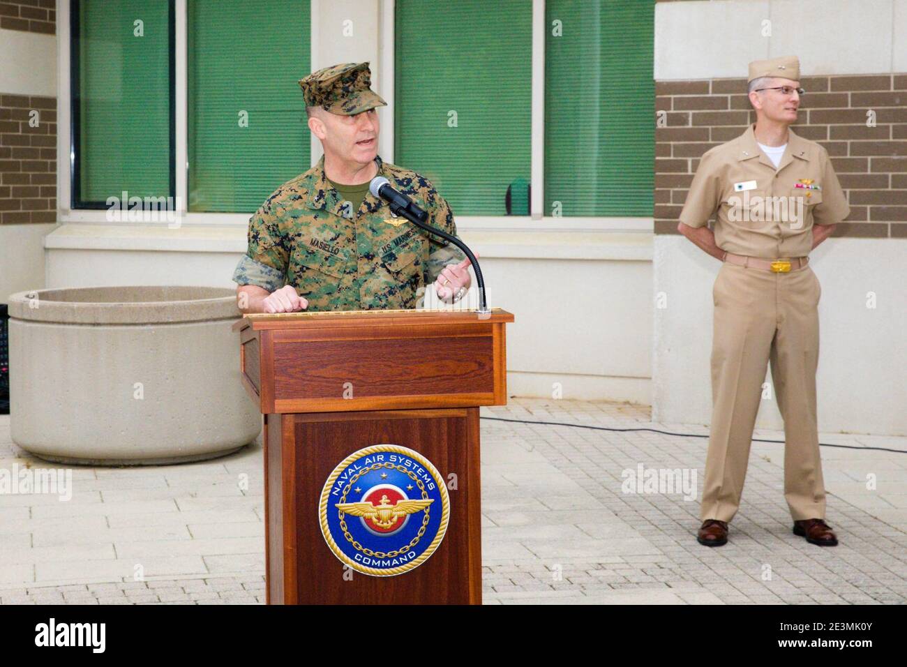 Marine Brig. Gen. Masiello new leader of PEO(A Stock Photo - Alamy