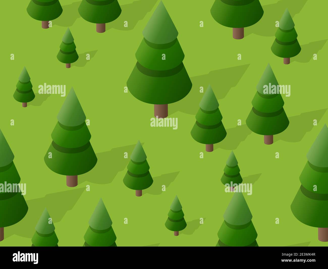 Map of forest park Stock Vector Images - Alamy