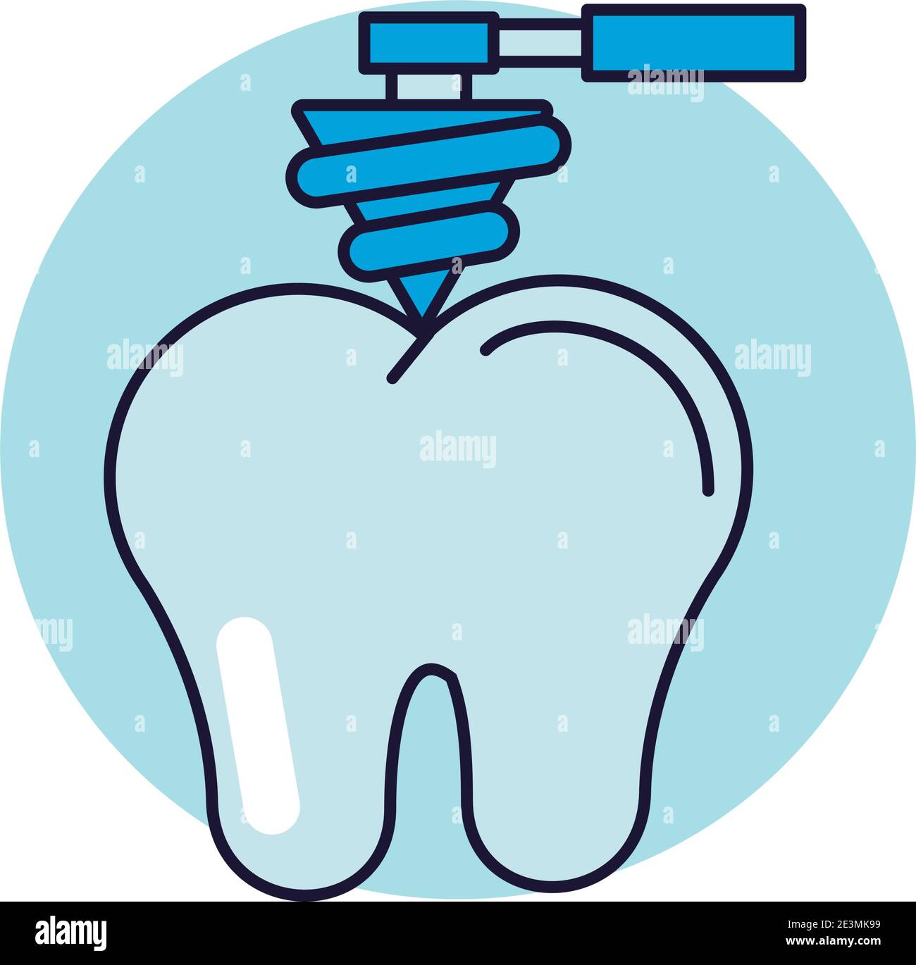 Dental burs Stock Vector Images - Alamy