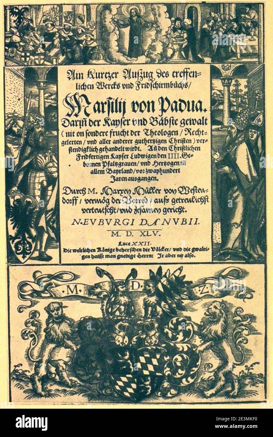 Marsilius hi-res stock photography and images - Alamy