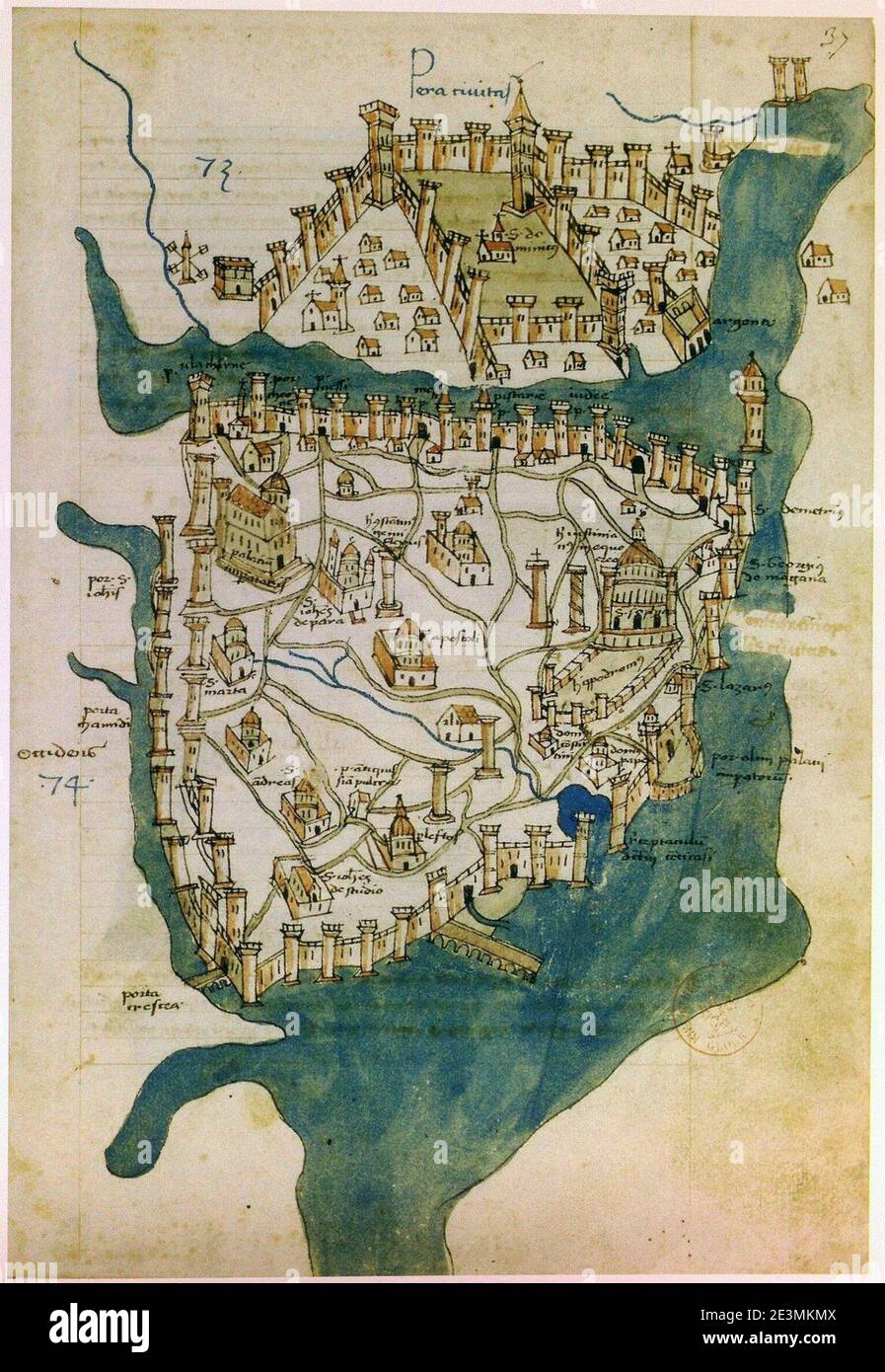 Old Constantinople Map