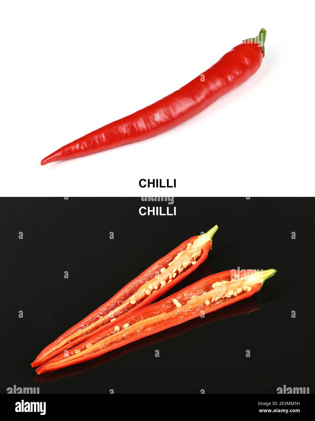 Creative layout made of red chilli peppers. High resolution photo. Full ...