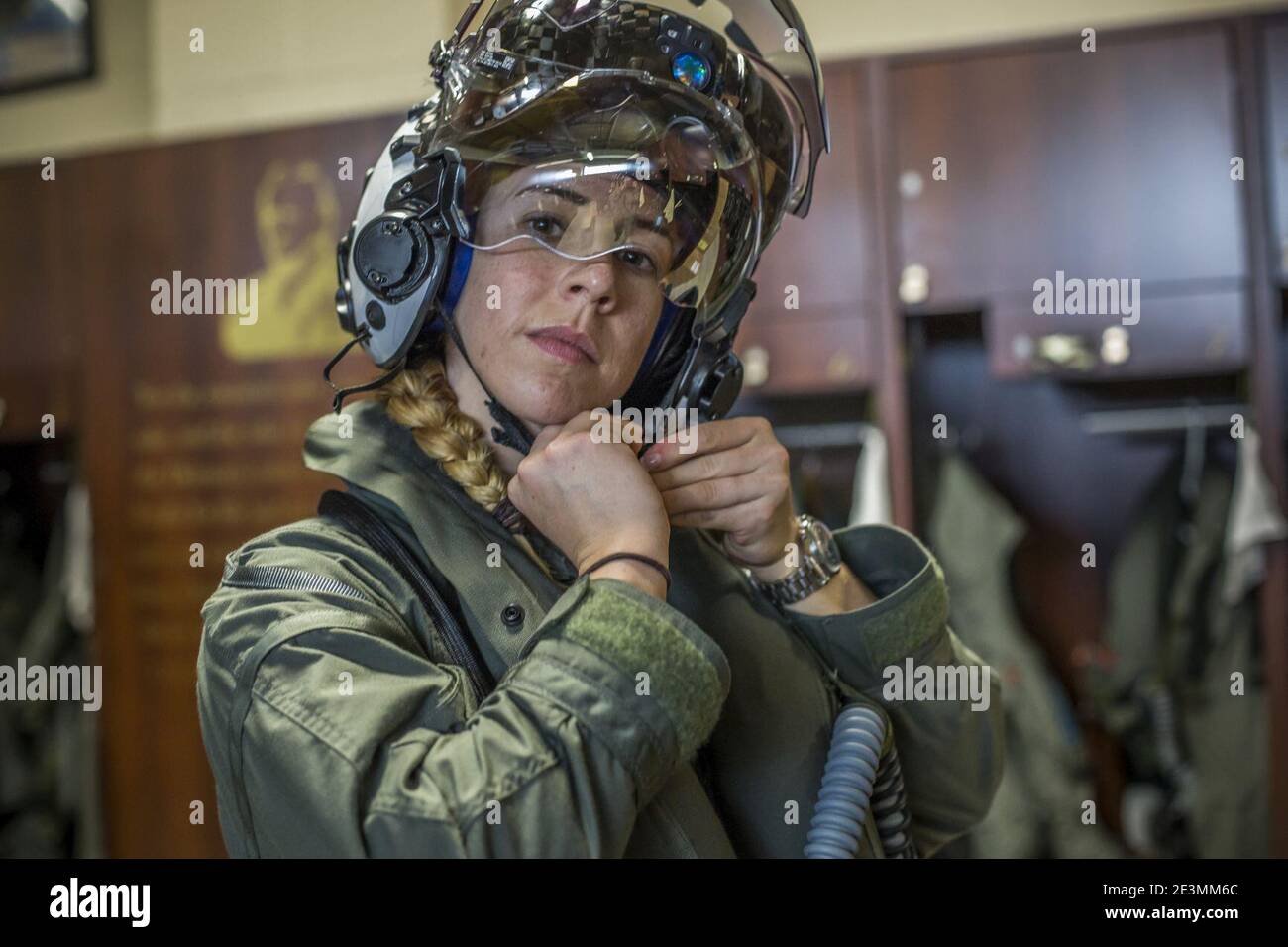 Marine Capt. Anneliese Satz Stock Photo - Alamy