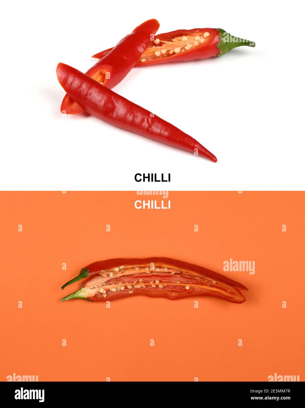 Creative layout made of red chilli peppers. High resolution photo. Full ...