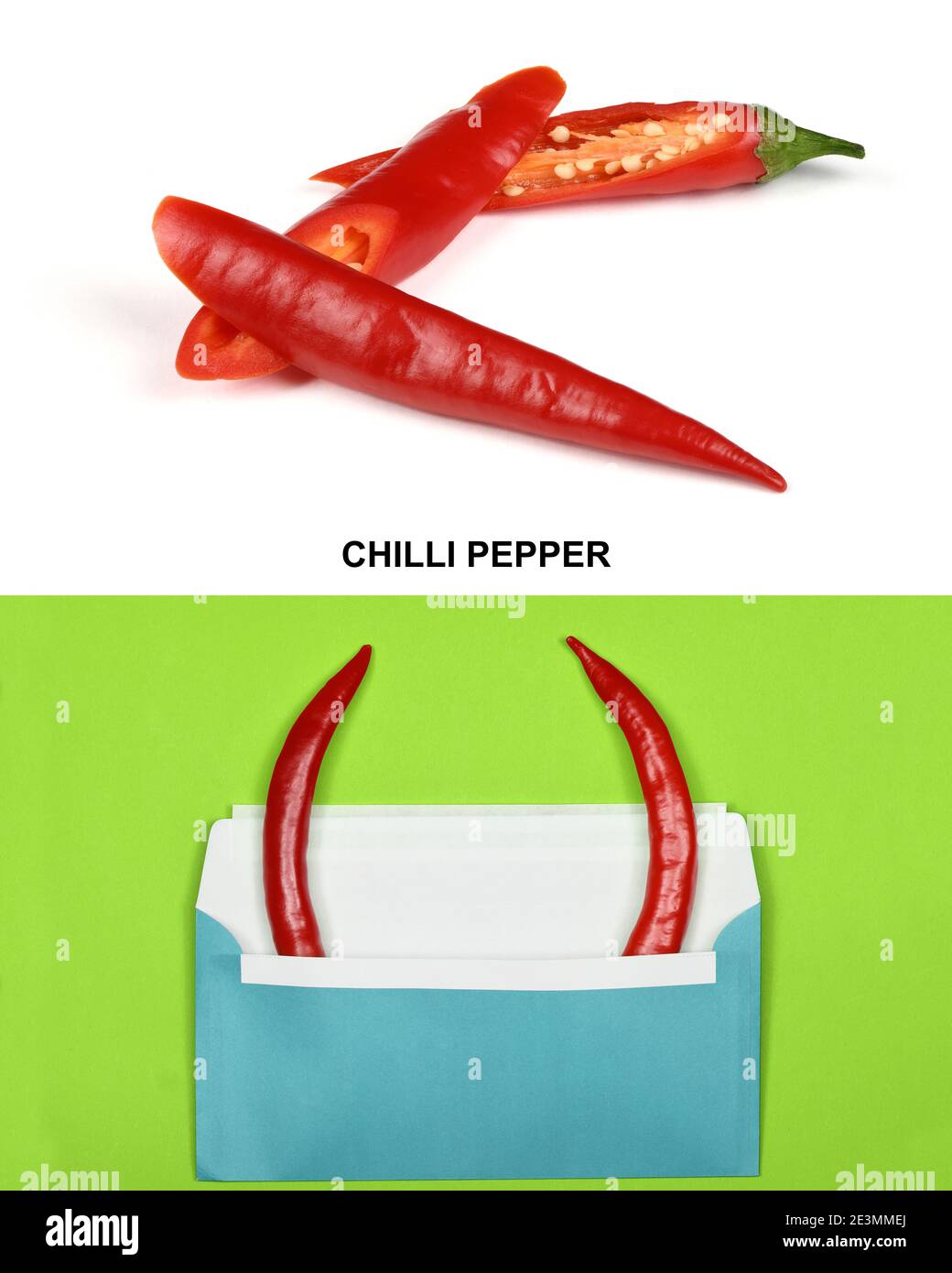 Creative layout made of red chilli peppers. High resolution photo. Full ...