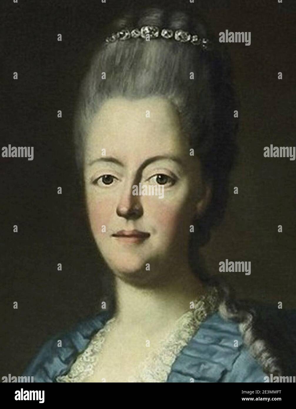 Maria Antonia of Bavaria - Self-Portrait Stock Photo - Alamy