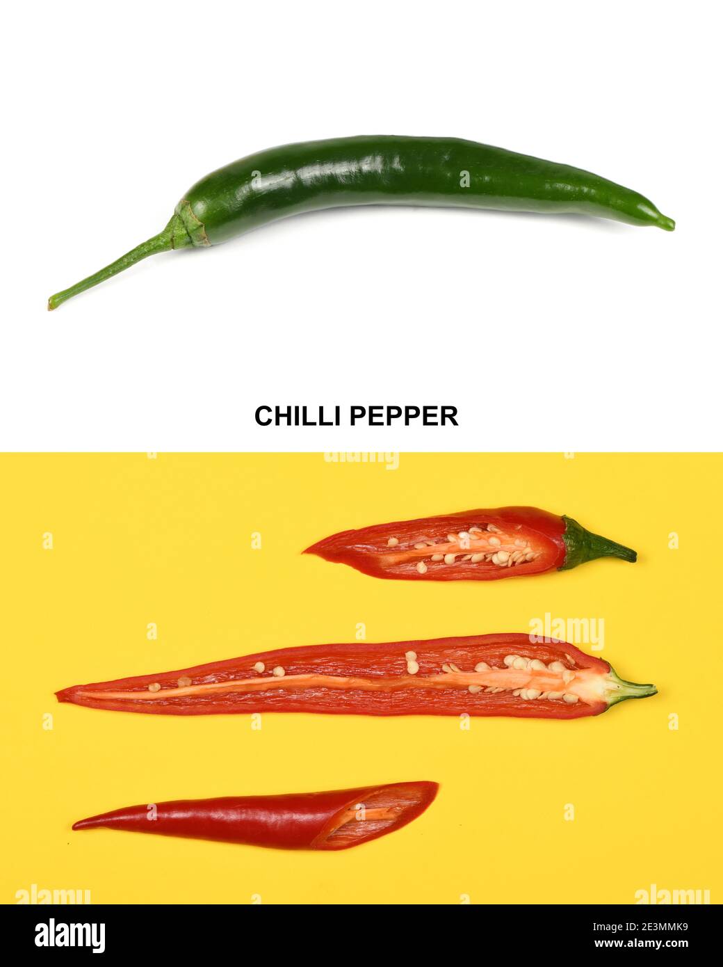 Creative layout made of red chilli peppers. High resolution photo. Full ...