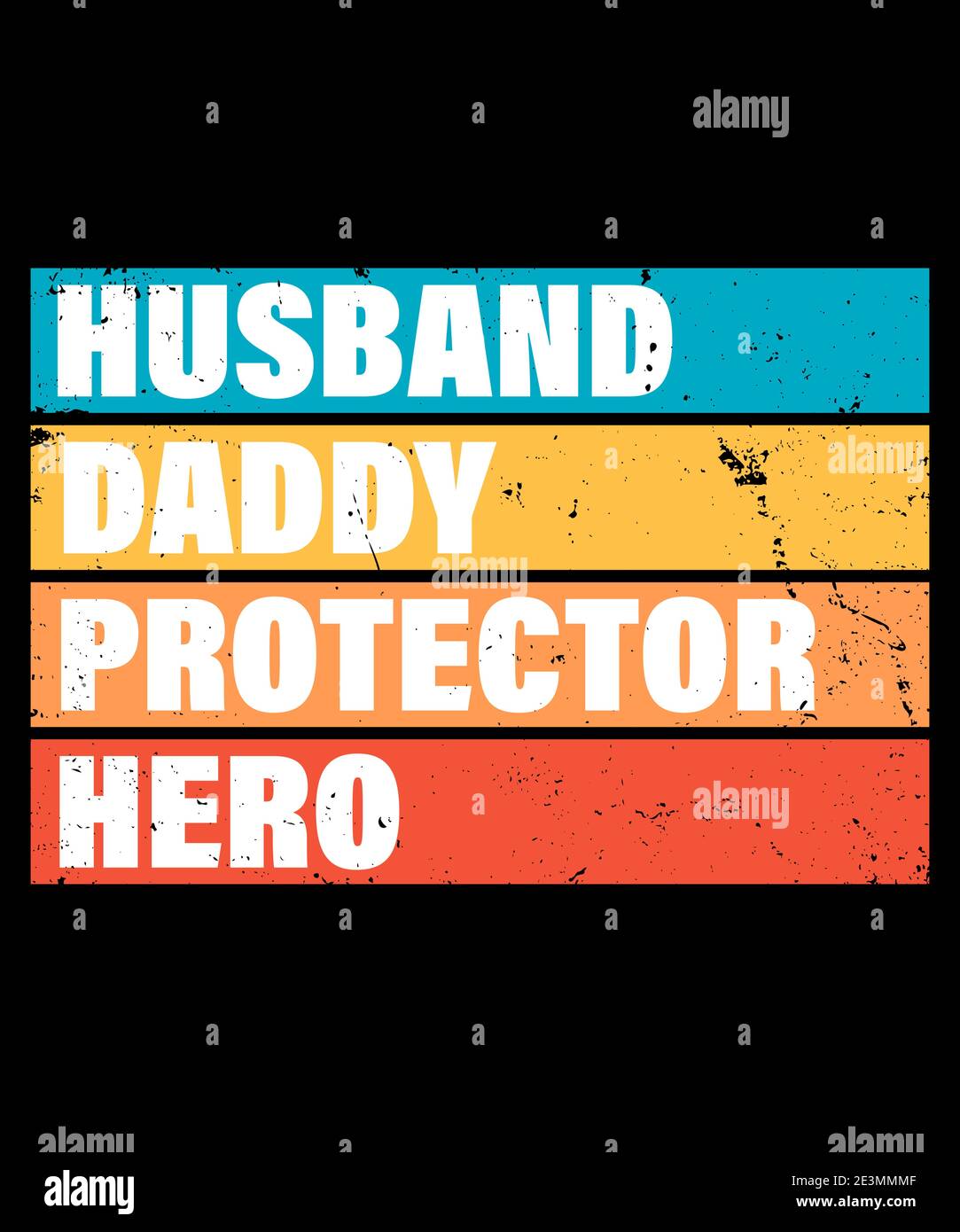 Husband daddy protector hero quote. Father's day print gift idea ...