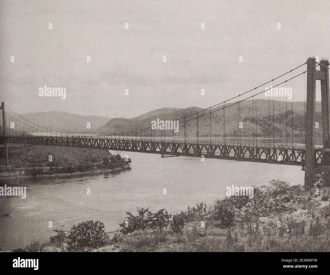 Congo bridge over river hi-res stock photography and images - Alamy