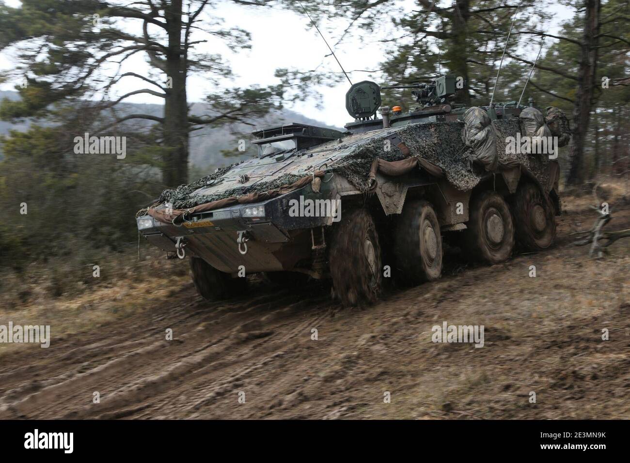 Maneuvering Through Rough Terrain Stock Photo - Alamy