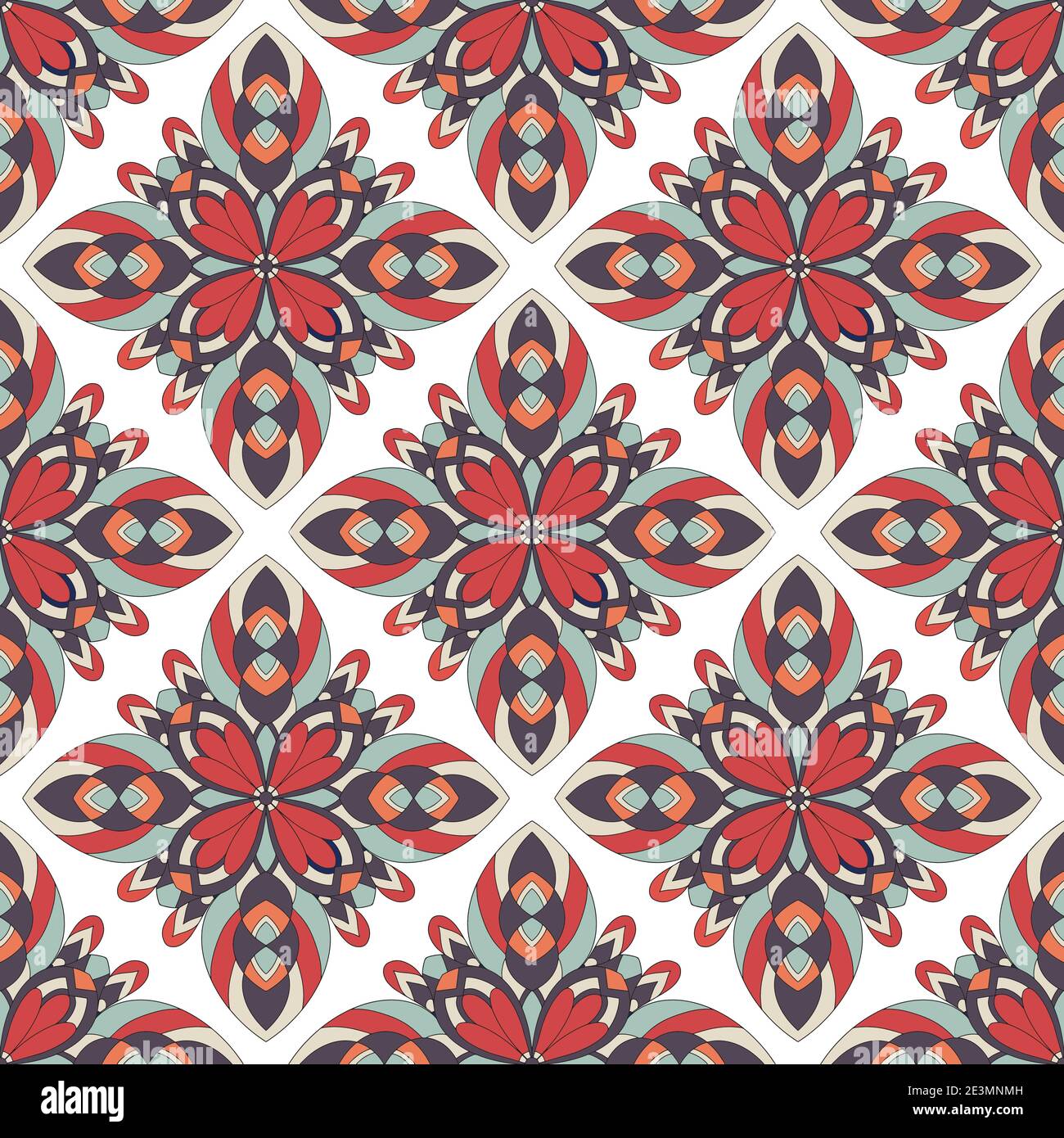 Arabic Floral Seamless Pattern. Traditional Arabic Islamic Background ...