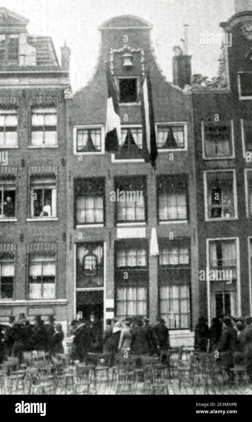 Maison de Descartes à Amsterdam en 1634 Stock Photo - Alamy