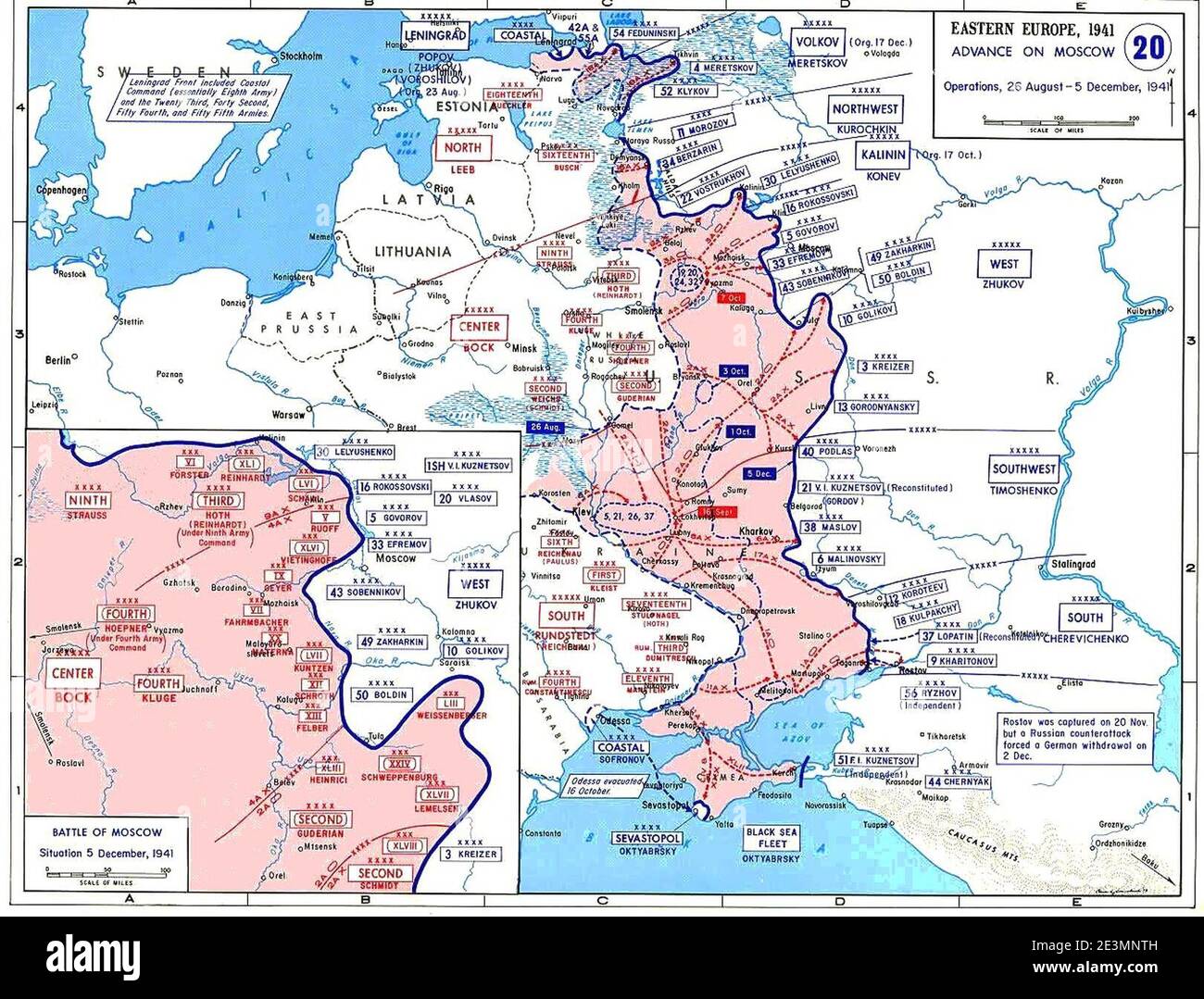 Map Operation Typhoon Stock Photo - Alamy